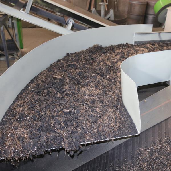 Quality Advanced Tyre Shredder Crushes Tyre into Particle for Rubber Pieces Production for sale
