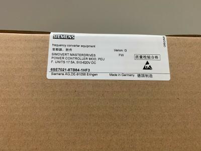 中国 Siemens 6SE7021-8TB84-1HF3 17.5A力の電子単位のPeu Simovertドライブ制御 販売のため