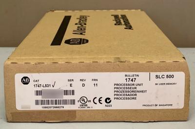 China ORIGINAL de la MEMORIA del PROCESADOR 8K del MÓDULO SLC 500 SLC 5/03 de la CPU del módulo de entrada-salida de Allen Bradley 1747-L531 Digitaces NUEVA en venta