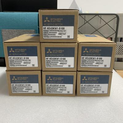 China Servo motor da C.A. de Mitsubishi HF-KE43KW1-S100 PREÇO NOVO E ORIGINAL de 3 SÉRIES do HF do CIB da FASE 400W 102V 3000RPM IP55 2.9A BOM à venda