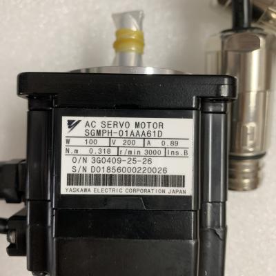 Cina Servomotore 200V 100W 0.89A 3000RPM di CA di Yaskawa SGMPH-01AAA61D NUOVO in vendita