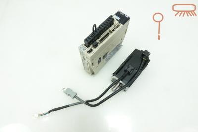 중국 새로운 야스카와 SGMJV-02ADA2C AC 서보 모터 200V 1.6A 200W 3000RPM 판매용