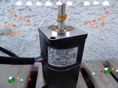 中国 Yaskawa SGM-A3A3H16 AC サーボ モーター 30W 200V 0.42A 3000RPM 新しい 販売のため