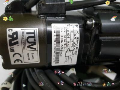 China Yaskawa SGMAH-A3AAAH761 AC SERVO MOTOR 30W 200V 3000RPM 0.44A NUEVO en venta