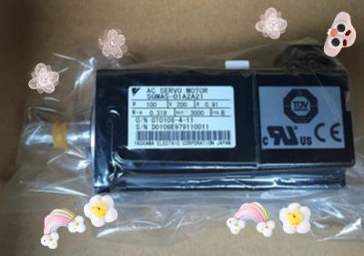 China Yaskawa SGMAS-01A2A21 AC SERVO MOTOR 100W 200V 3000RPM 0,91A NOVO à venda