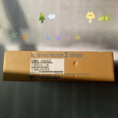 China Yaskawa SGMAS-04ACA2C AC-SERVOMOTOR 400W 200V 3000RPM 2.6A NIEUW Te koop
