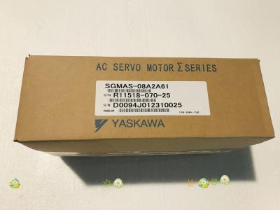 China Yaskawa SGMAS-08A2A61 AC SERVOMOTOR 750W 200V 3000RPM 5.4A NIEUW Te koop