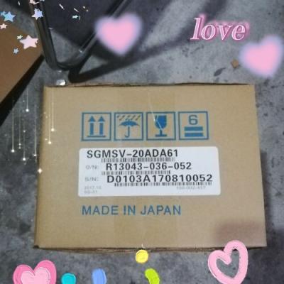 China Yaskawa SGMSV-20ADA61 AC SERVOMOTOR 2KW 3000RPM 200V 13.8A NIEUW Te koop