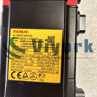 Cina Fanuc A06B-0115-B804#0037 AC SERVO MOTORE NUOVO in vendita
