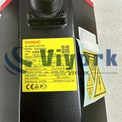 중국 FANUC A06B-0127-B075 AC SERVO 모터 NEW 판매용