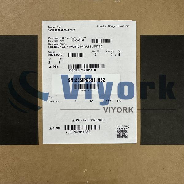Rosemount 3051L Trasmettitore di livello 3051L2AA2AD21AADFE5 NUOVO