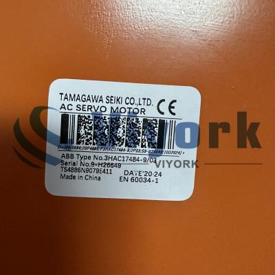 中国 ABB Robotics ACサーボモータ 3HAC17484-9 タマガワセイキ 小型 24 V DC 精密制御用 販売のため