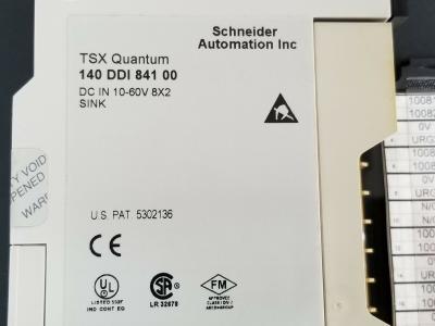 China SCHNEIDER AUTOMATION 140 DDI 841 00 INPUT MODULE REV. 11.00 W/ 140XTS-002-00 for sale