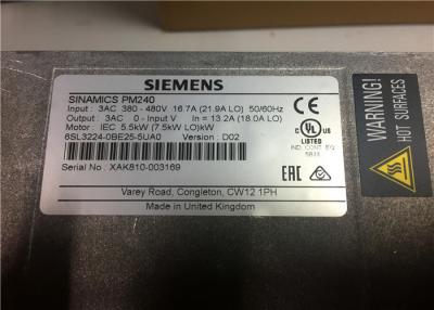 China Módulo de poder del inversor SINAMICS G120 de la frecuencia de 6SL3224-0BE24-0UA0 Siemens en venta