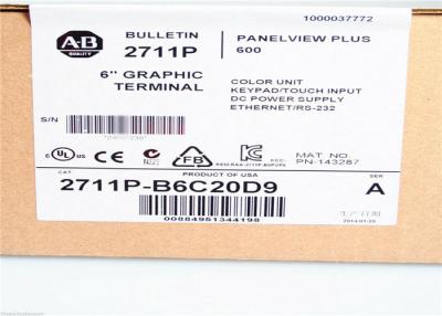 China 30 VDC Allen Bradley Hmi Panelview 2711P-B6C20D9 Ethernet And RS-232 Communication for sale