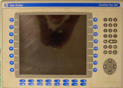 China Allen Bradley PanelView PLUS 1000 2711P-RDB10C 2711P-RDB10CM SER A HMI TOUCH DISPLAY SCREEN for sale