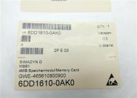 China 4MB/8KB PM6 6DD1610-0AK0 Simadyn D Flash Memory Card for sale