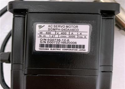 Cina servomotore SGMPH-04DAA6CD-OY di CA di 1.4A 400W 1.27NM in vendita