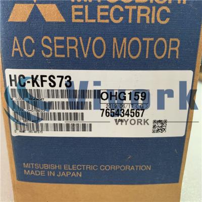 China DE SERVOmotor 5.6AMP 103VAC 3000RPM 750W 3AC VAN MITSUBISHI HC-KFS73 AC Te koop