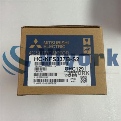 China HC-KFS337B-S2 Mitsubishi AC SERVO MOTOR 3.8AMP 59VAC 3000RPM 300W 3AC for sale