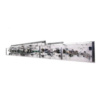 China China Supplier High Speed Automatic Full-Servo Disposable sanitary napkin Manufacturing Machine for sale