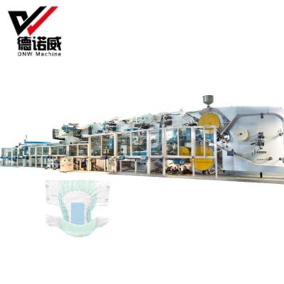 China Customized Cheap Manufacturers Longitudinal Folding System Packing Machine for Adult Diapers for sale