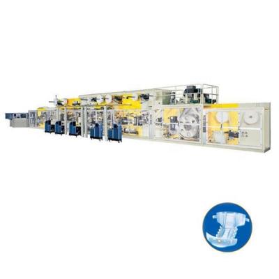 China Cheap Manufacturers CE Certificate Baby Diapers Machines Production Line for sale