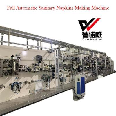 China Large Absorption Fully Automatic Sanitary Napkin Making Machine for sale