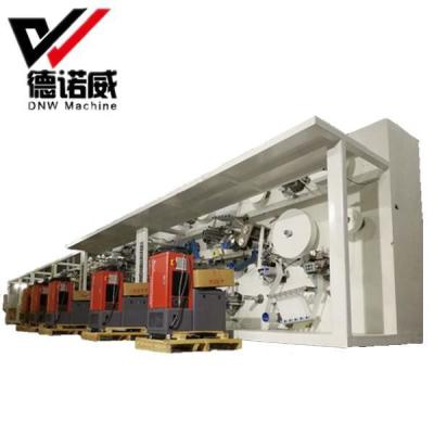 China Stable Production Speed Auto Splicing Sanitary Napkin Machine for sale