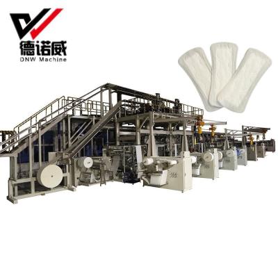 China DNW-34 High speed design disposable pantyliner machinery for sale