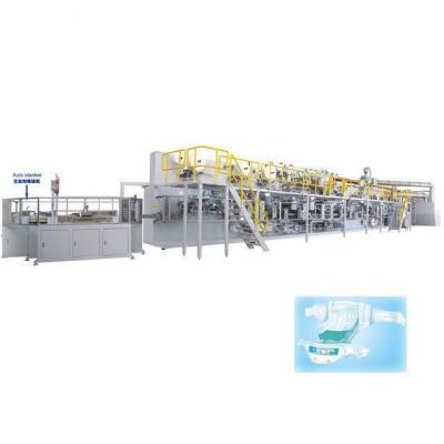 China Adult Diaper Making Machine with Longitudinal Folding System for sale