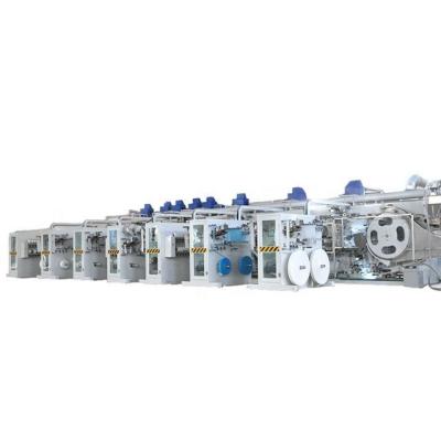 China High Speed Stable Production Baby Diaper Making Machine for sale