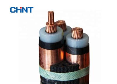 Cina Norma nera di IEC 60502,2 dello schermo di isolamento a semiconduttore del cavo del centro XLPE della guaina 3 in vendita