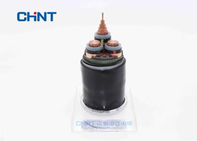 Cina L'isolamento e l'acciaio di rame del conduttore XLPE della classe 2 di LSZH legano l'IEC con un nastro corazzato 60502 del cavo di sistemi MV i 3 centri 300mm2 in vendita