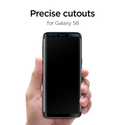 Cina Il protettore infrangibile dello schermo di Samsung Galaxy S8 ha temperato il vetro, protettore dello schermo curvo 3D in vendita