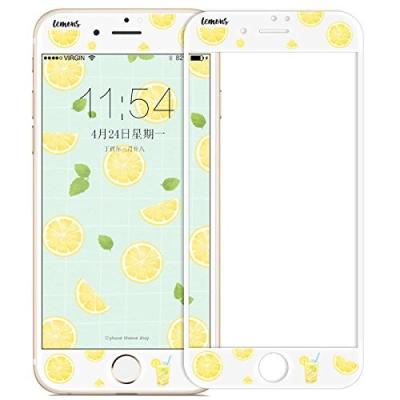Cina Anti 3D rotto curvo ha colorato la radura del protettore dello schermo infrangibile per IPhone 7/8/X in vendita