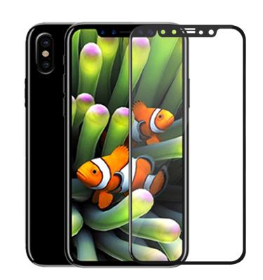Cina IPhone X 3D ha temperato la guardia opaca di vetro dello schermo di rivestimento, il bordo per orlare il protettore dello schermo di Iphone in vendita