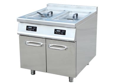 Cina Gamma di cottura elettrica 2*5KW di doppia induzione dell'alto grado con il contatore in vendita