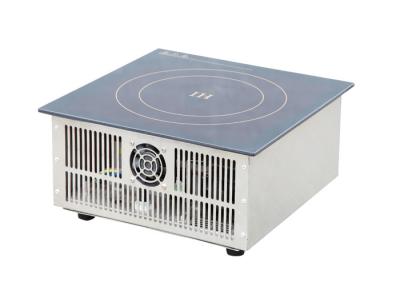 China 3.5kw stainless induction cooktop / commercial induction cooker with two fan for sale