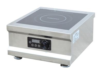 China Stainless Steel Single Cooking Zone / Industrial Iinduction Cooktop for sale