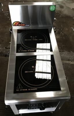 China 2.4Kw Commcercial Induction Cooker 2 Zone , Commercial Induction Hob for sale