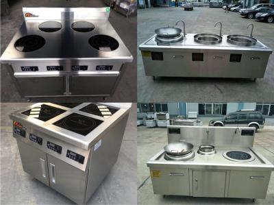China Hotel Commercial Catering Equipment High Power Stoves Induction Range Cooker for sale