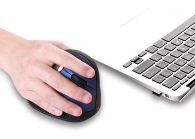 Cina Topo sano del laser di USB 3D, accessori di computer verticali ergonomici ottici del topo in vendita