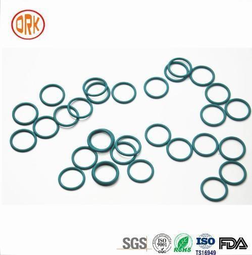 Quality Mechanical Equipment NBR Green Rubber Flat Seal Ring Heat Resistant Corrosion Resistance for sale