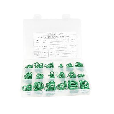 Cina 70° Auto Ac O Rings Kit Ac Compressore O Rings Box Butanoina idrogenata in vendita