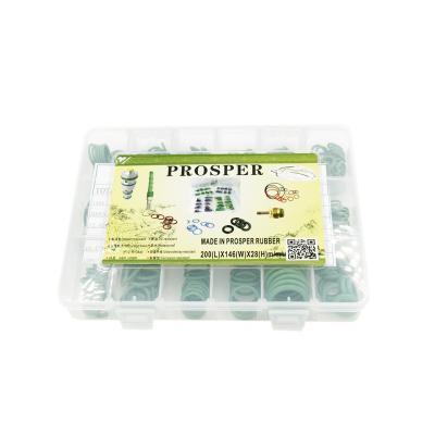 Cina 70° Auto Ac O Rings Kit Ac Compressore O Rings Box Butanoina idrogenata in vendita