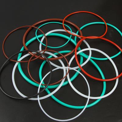 Cina O-Rings in silicone personalizzati di qualsiasi colore 100% ispezionati per sigilli su misura in vendita