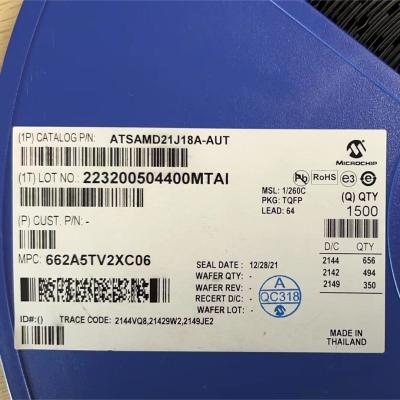 Cina Microcontrollore del BRACCIO della componente elettrica MCU di ATSAMD21J18A AUT IC in vendita