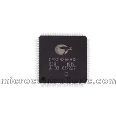 中国 CY8C3866AXI-039 8ビット マイクロ制御回路- MCU 64K抜け目がない67MHz 8051 0.5Vへの5.5V 販売のため