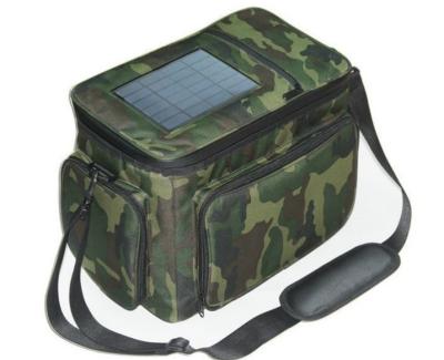 China Solar Cooler Powered Insulated Food Delivery Bags Polyester Material For Picnic for sale